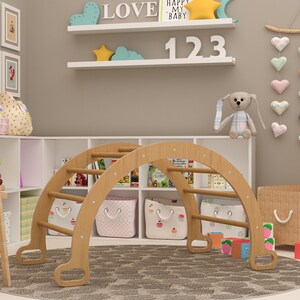 Montessori Climbing Arch DIY Plan | Dxf, Pdf, Step for CNC & Laser Cut ...