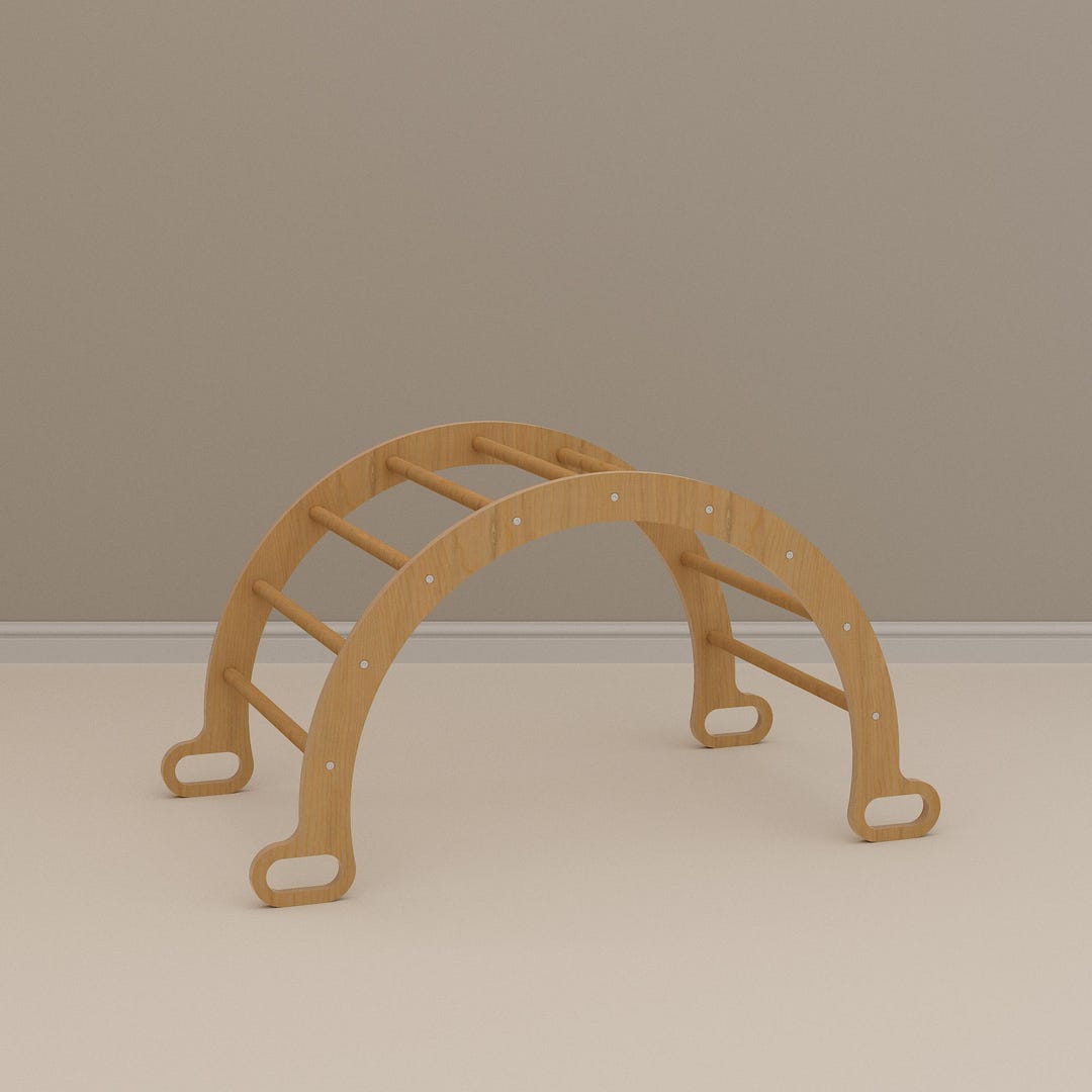 Montessori Climbing Arch DIY Plan | Dxf, Pdf, Step for CNC & Laser Cut ...