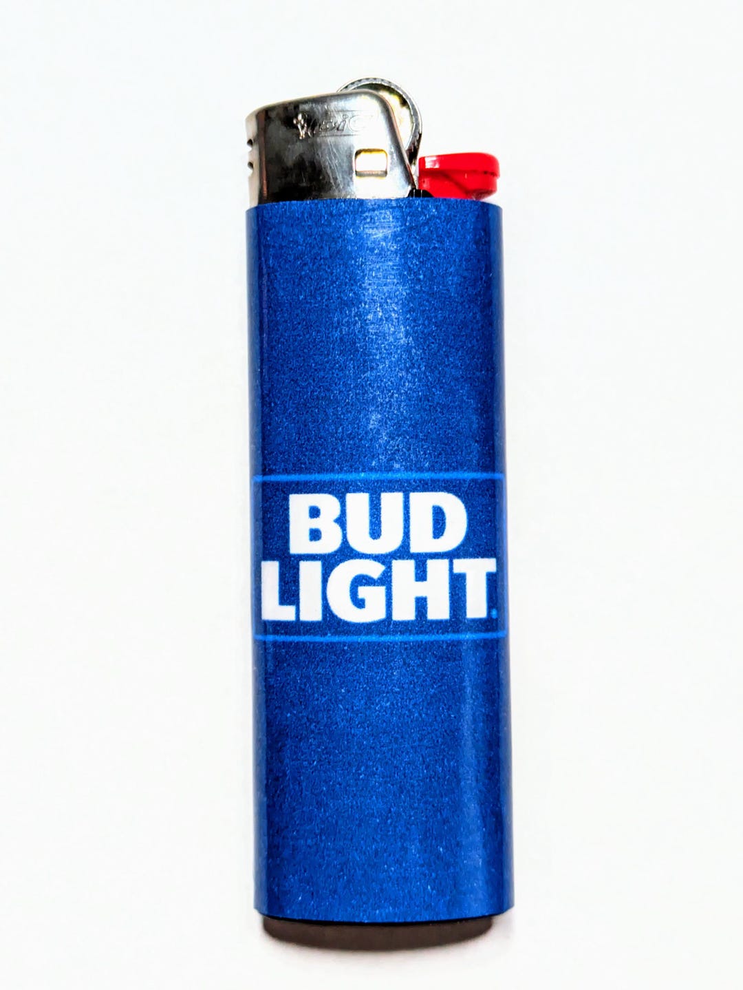 Bud Lighter Bic Lighter W Wrap/cover/sticker - Etsy