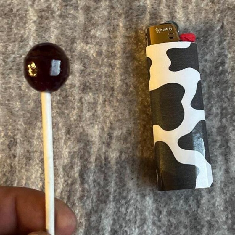 Cow Print Bic Lighter W Wrap/cover/sticker - Etsy