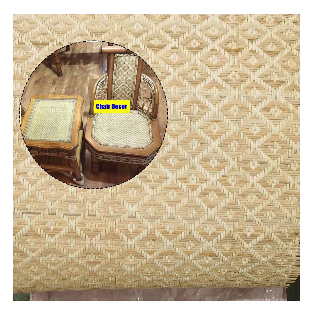 50cm Width Natural Rattan Webbing Cane, DIY Webbing Wicker, Natural ...