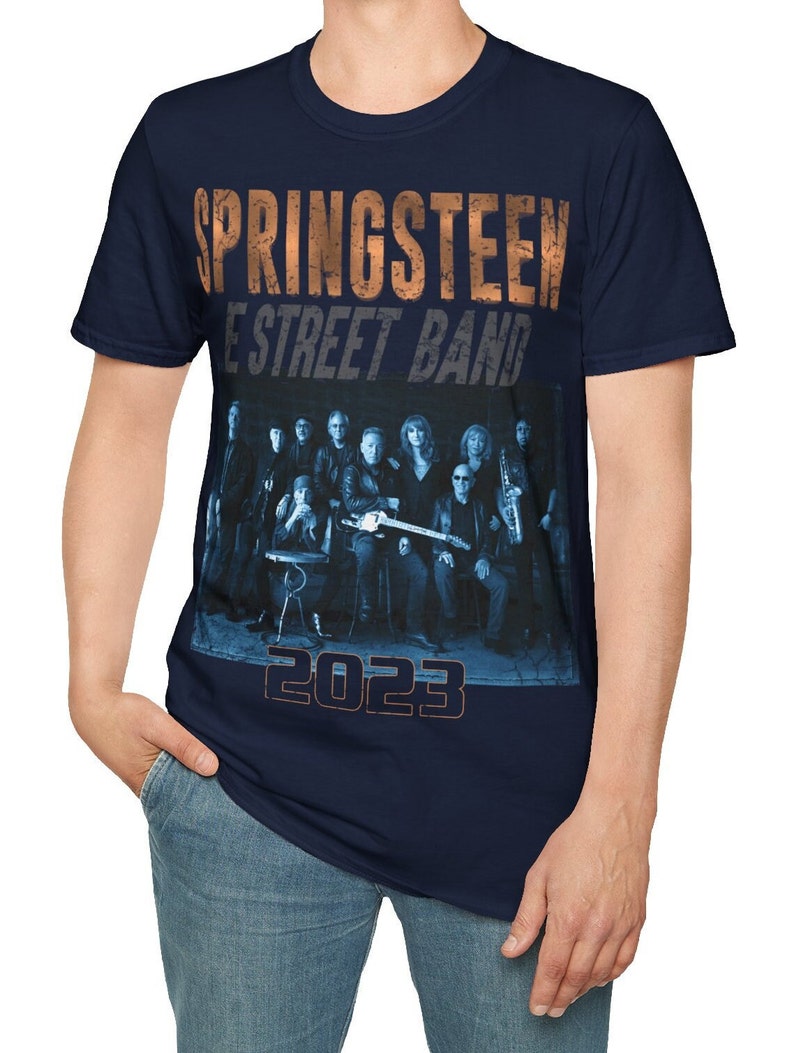 Vintage Style Bruce Springsteen Unisex Softstyle T-shirt - Etsy
