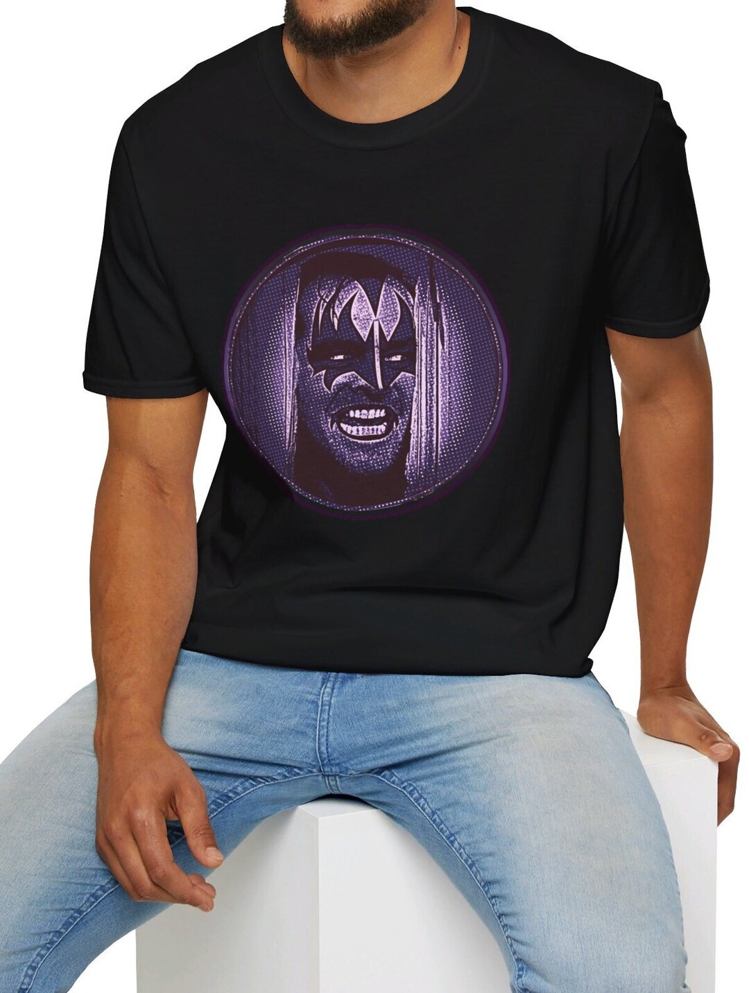 Kiss Band/nicholson/ Unisex Softstyle T-shirt - Etsy