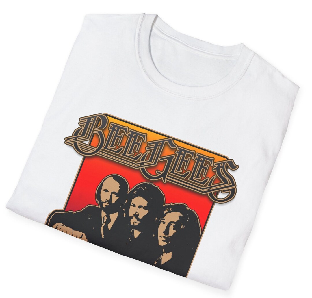 Vintage Style Bee Gees Unisex Softstyle T-shirt - Etsy