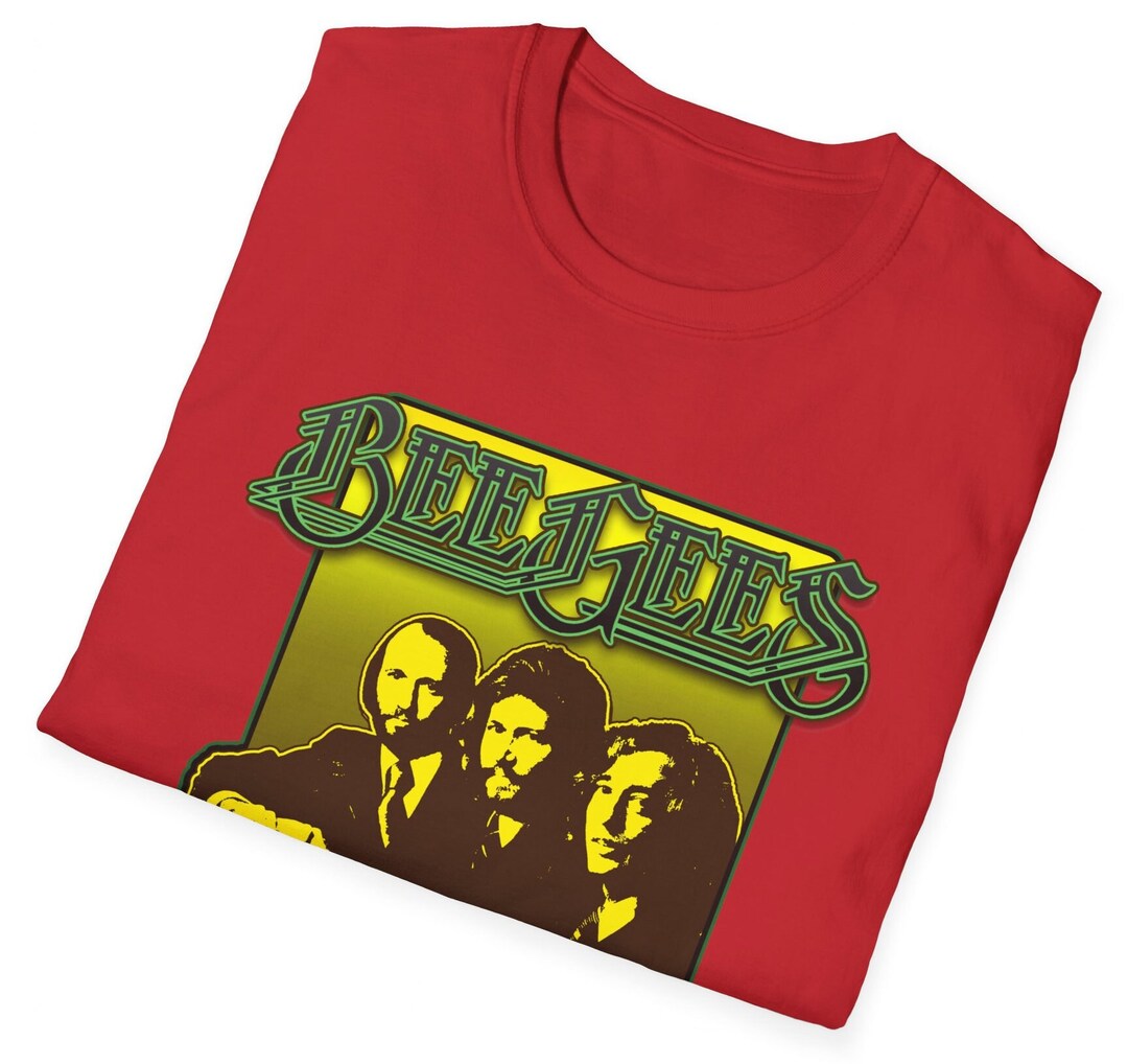 Vintage Style Bee Gees Unisex Softstyle T-shirt - Etsy