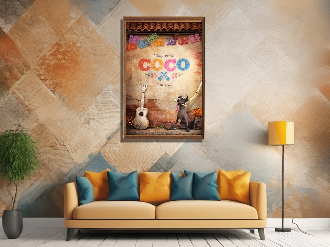 Coco Movie Poster,decorative Paintings, High Definition Prints, Wall ...