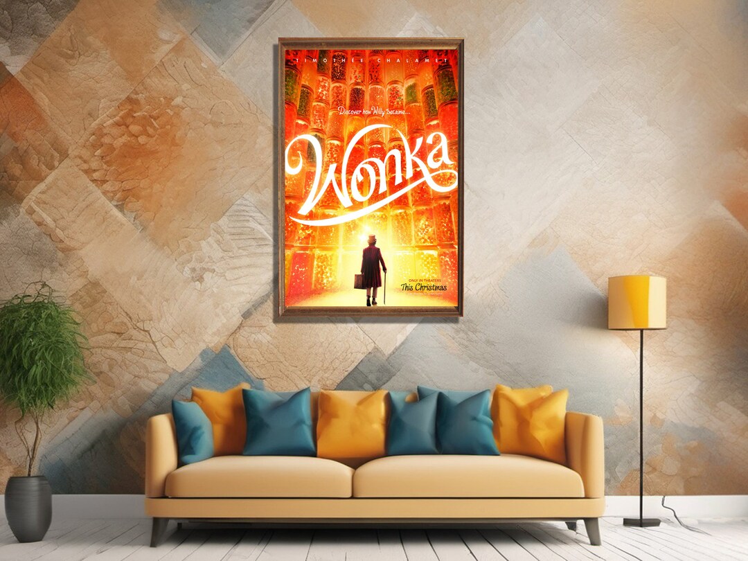 Wonka_movie Poster,decorative Paintings, High Definition Prints, Wall ...