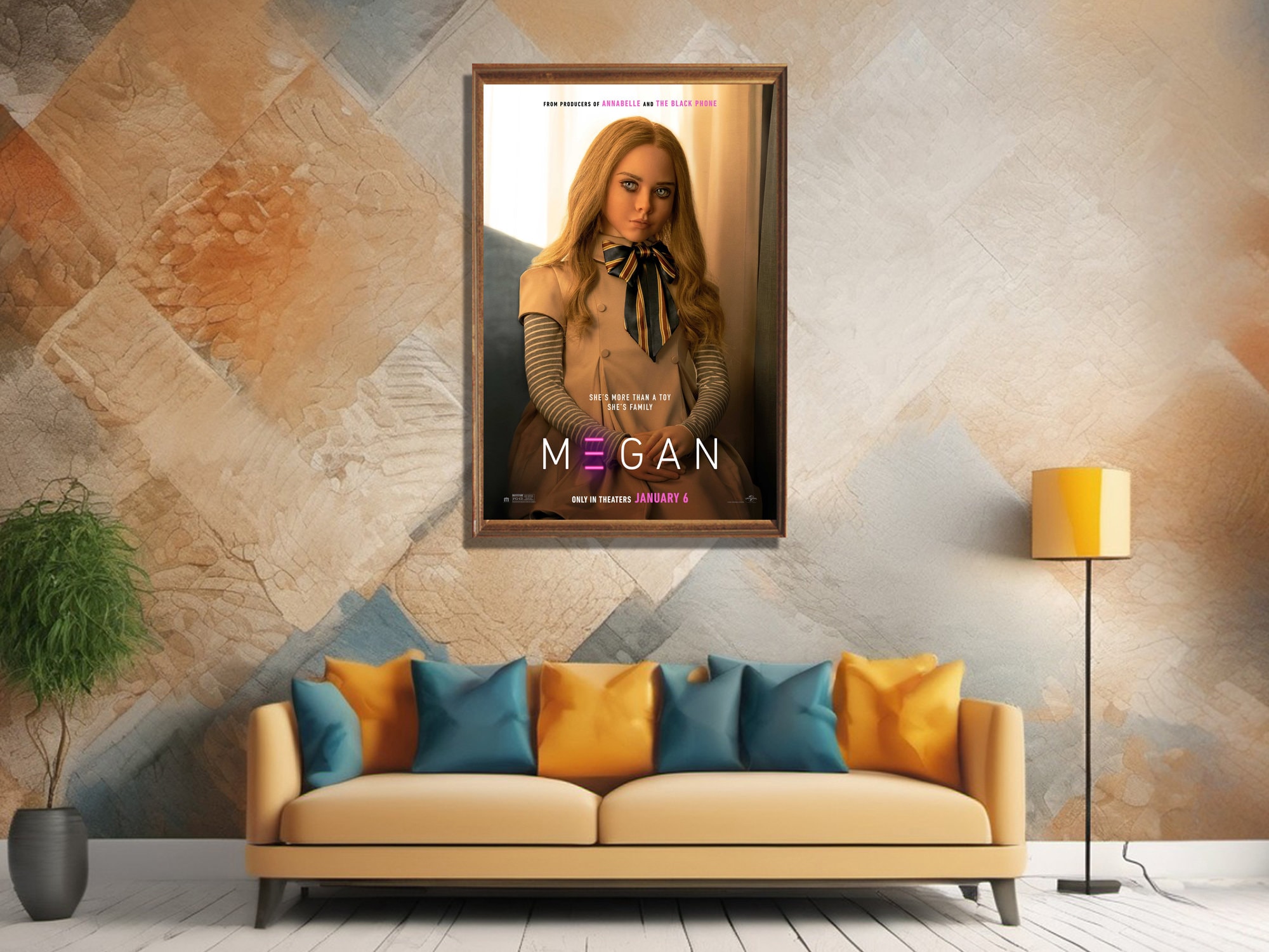 M3gan_movie Poster,decorative Paintings, High Definition Prints, Wall ...