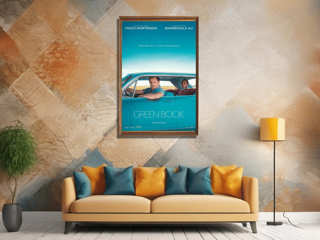 Green Book Movie Poster,decorative Paintings, High Definition Prints ...