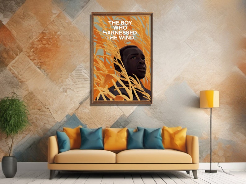 The Boy Who Harnessed the Wind Movie Poster,decorative Paintings, High ...