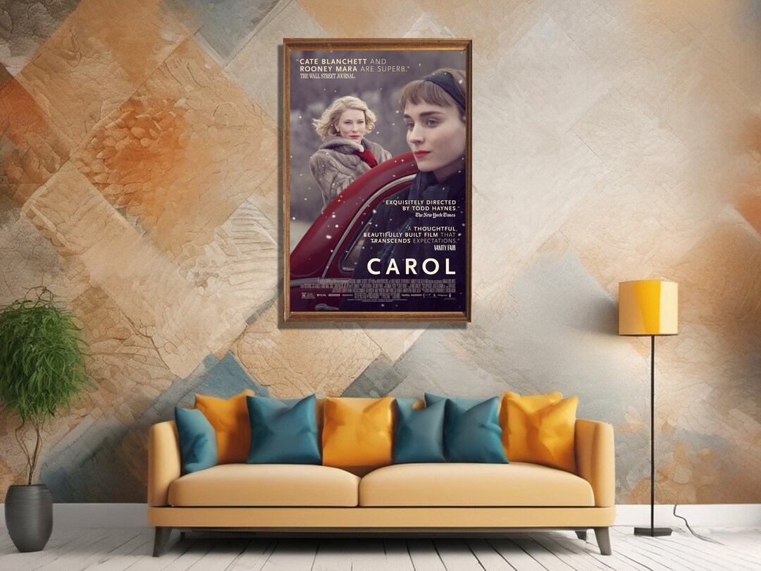 Carol_movie Poster,decorative Paintings, High Definition Prints, Wall ...