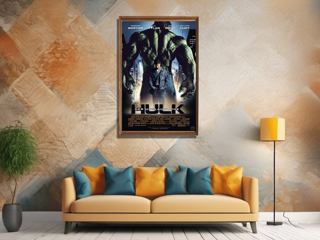 The Incredible Hulk_movie Poster,decorative Paintings, High Definition ...