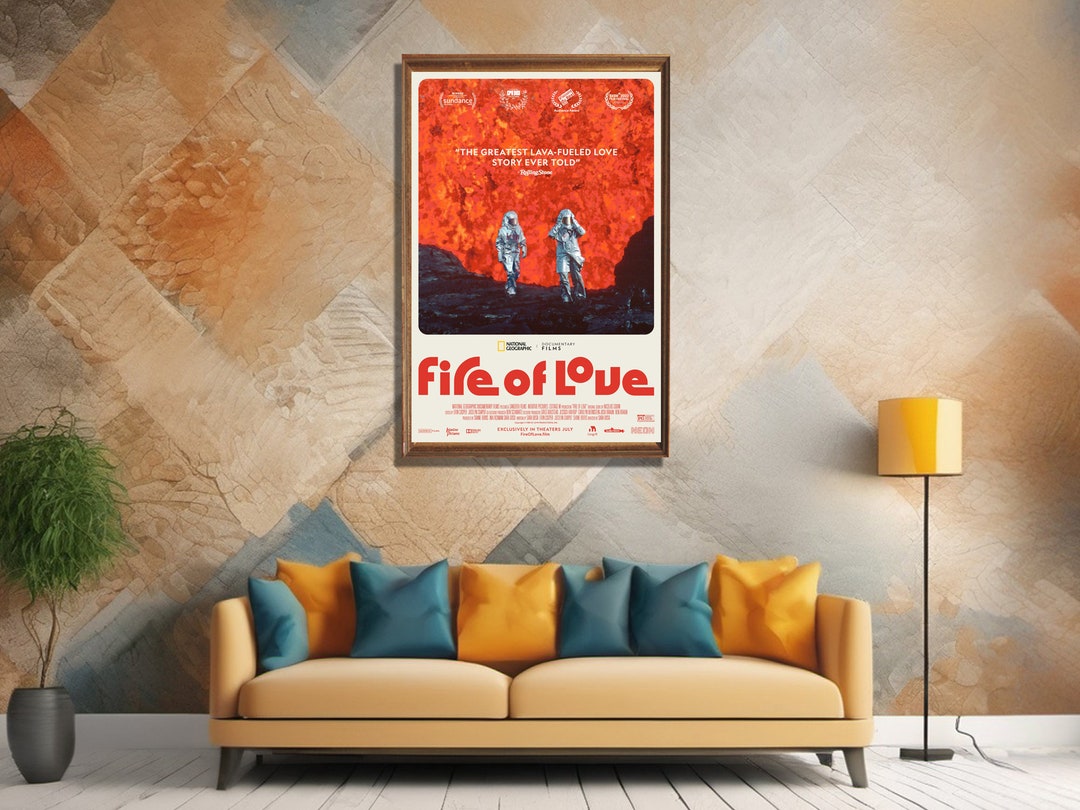 Fire of Love_movie Poster,decorative Paintings, High Definition Prints ...