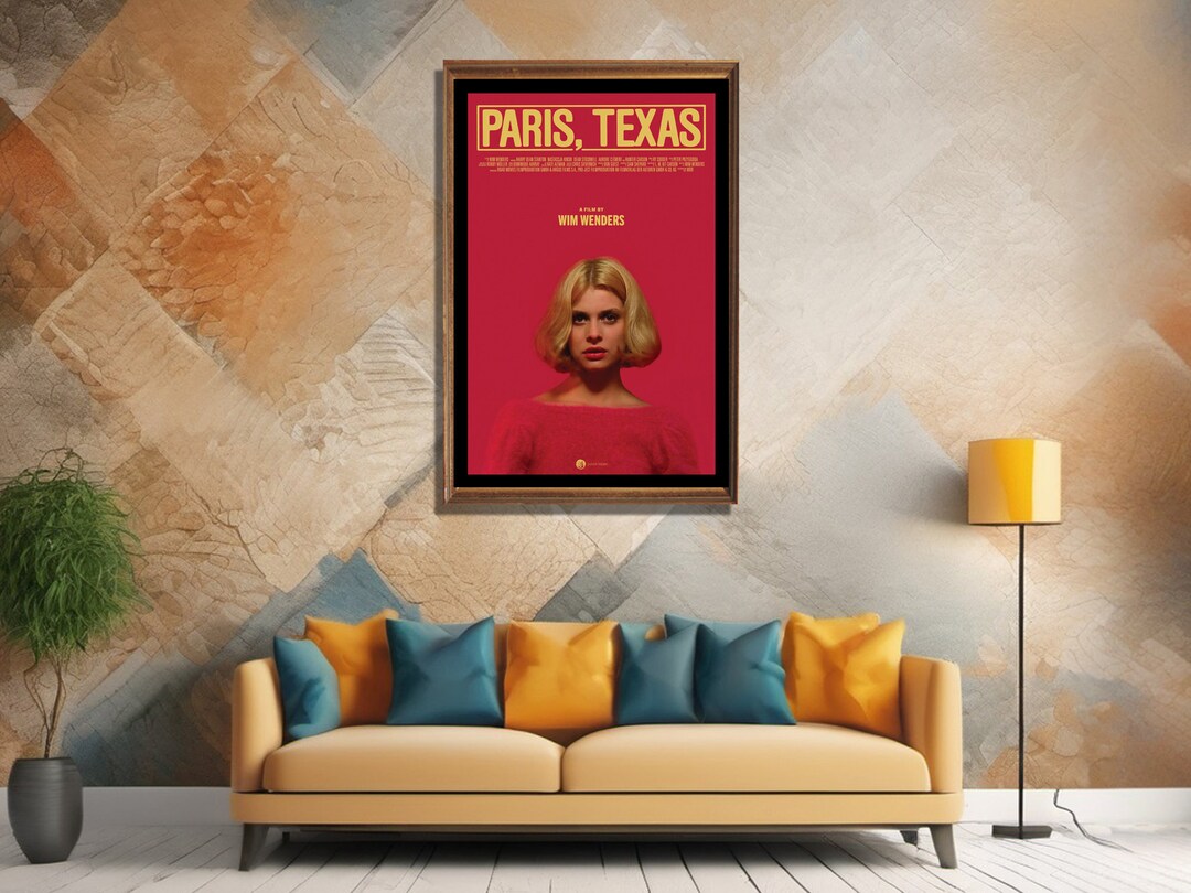 Paris Texas Movie Poster,decorative Paintings, High Definition Prints ...