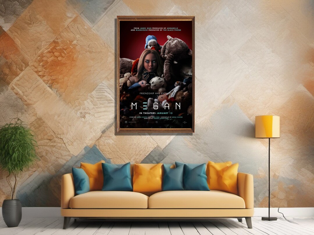 M3gan_movie Poster,decorative Paintings, High Definition Prints, Wall ...