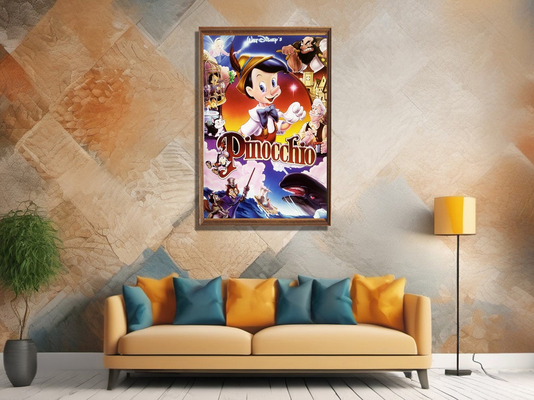 Pinocchio Movie Poster,decorative Paintings, High Definition Prints ...