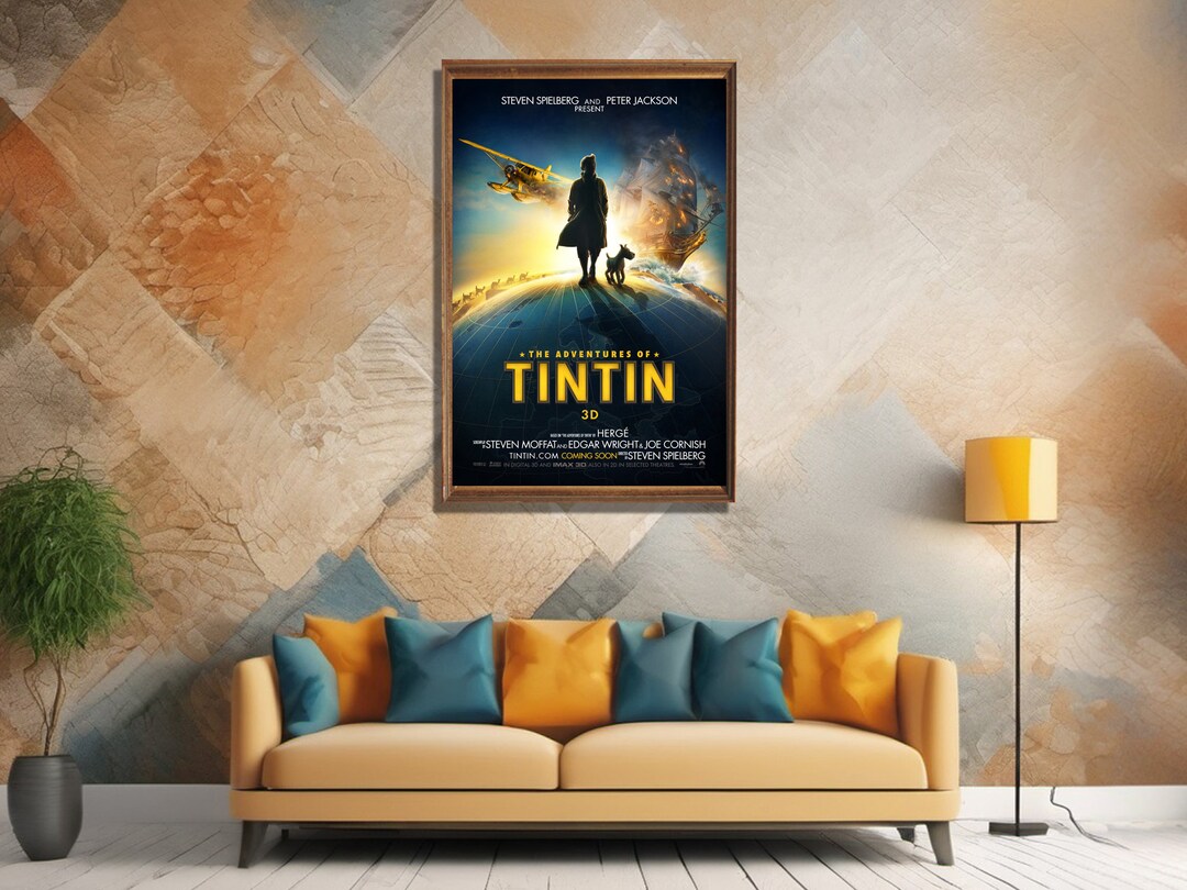 The Adventures of Tintin the Secret of the Unicorn Movie Poster ...