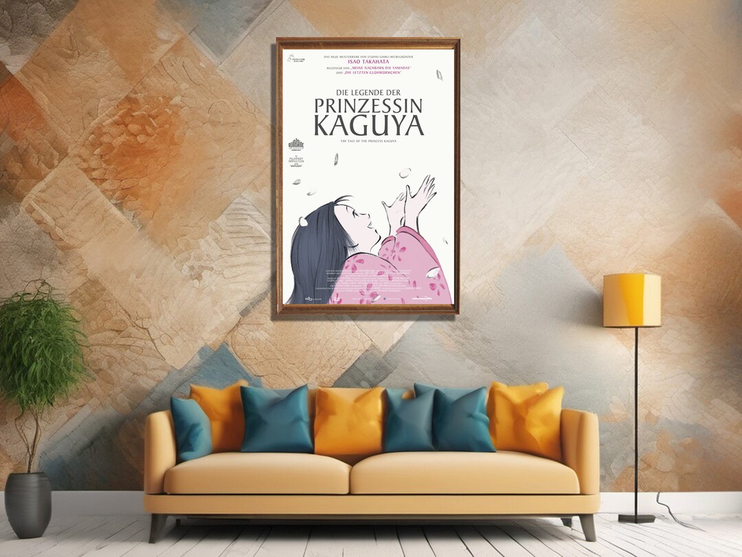The Tale of Princess Kaguya Movie Poster,decorative Paintings, High ...