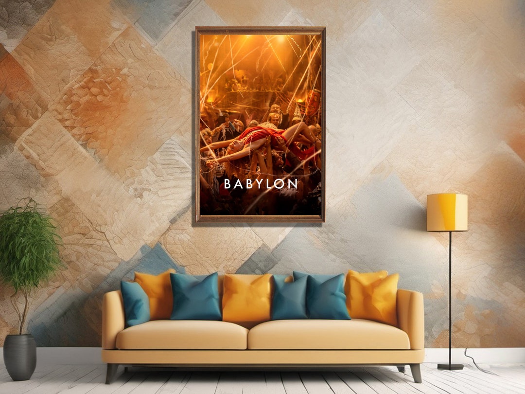 Babylon Movie Poster,decorative Paintings, High Definition Prints, Wall Art, Gifts for Movie ...