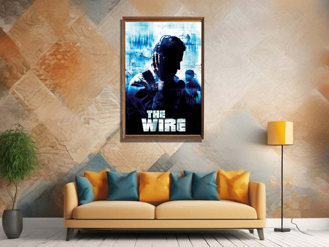 The Wire Season 1 Movie Poster,decorative Paintings, High Definition ...