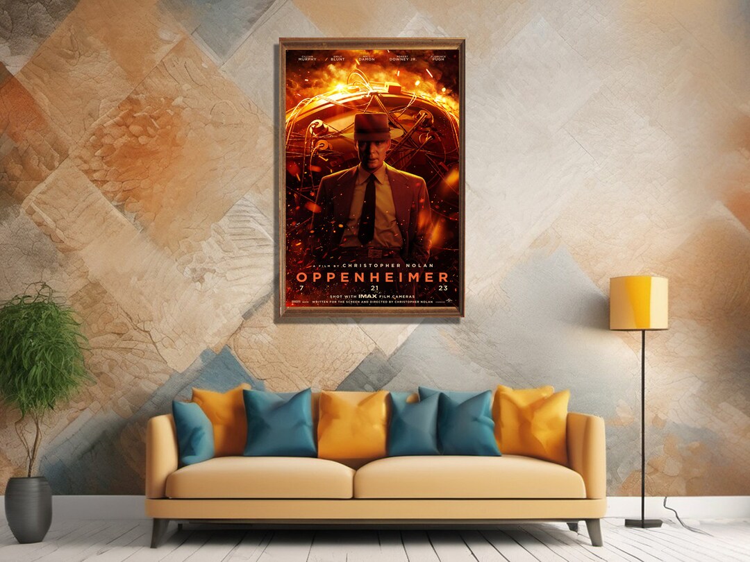 Oppenheimer_movie Poster,decorative Paintings, High Definition Prints ...