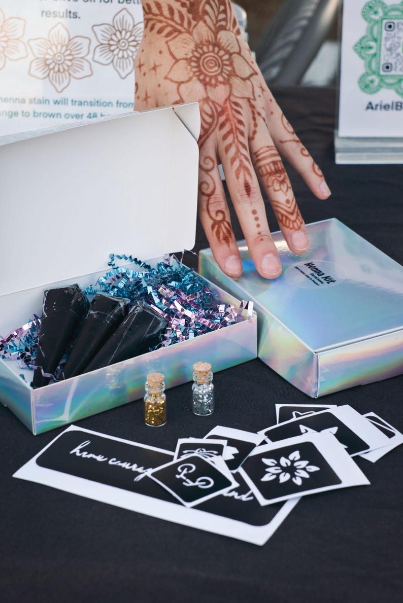 DIY Henna Kit - Etsy