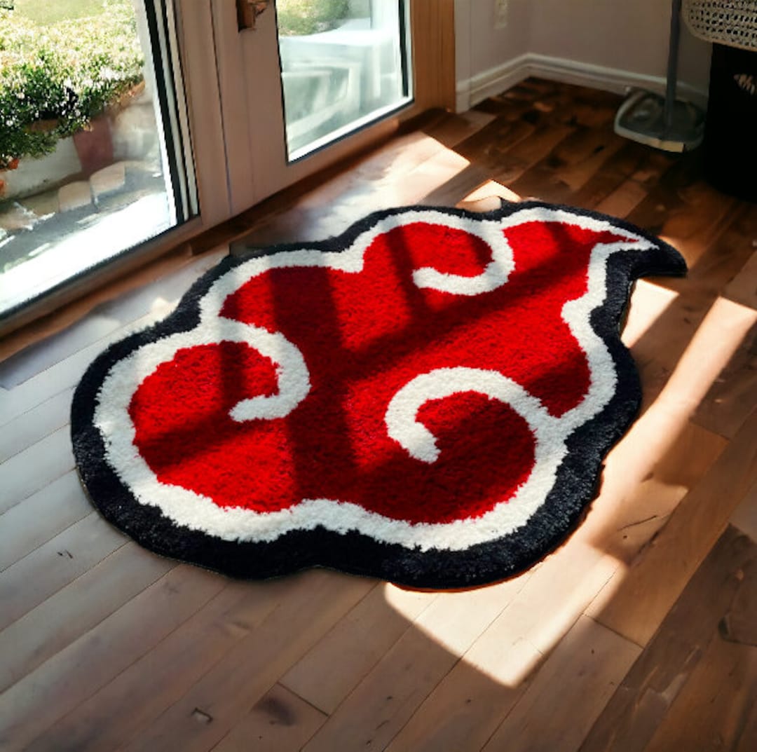 Exclusive Handmade Akatsuki Rug Perfect Manga-inspired Home Decoration ...