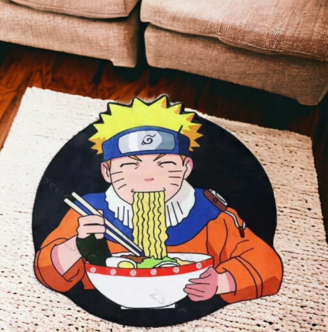 Naruto Ramen Rug With Anime Inspired Masterpiece Cozy and Stylish ...