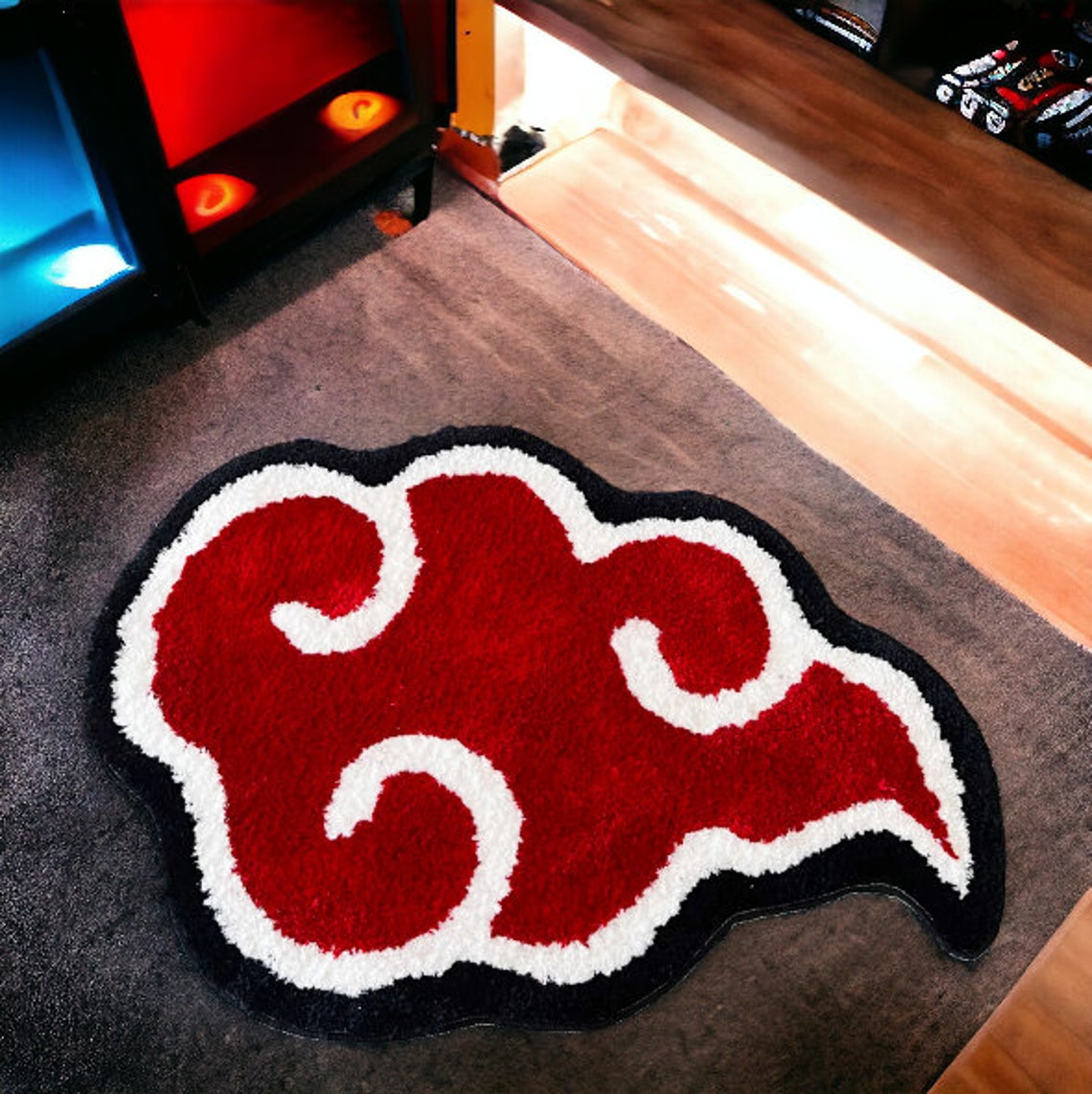 Exclusive Handmade Akatsuki Rug Perfect Manga-inspired Home Decoration ...