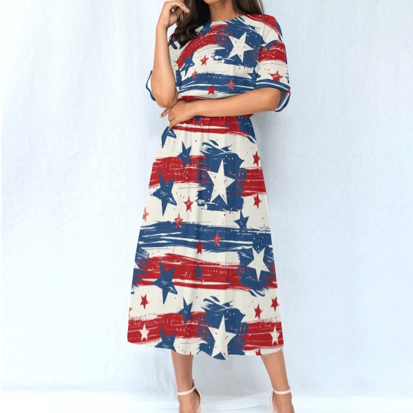 Americana Dress - Etsy