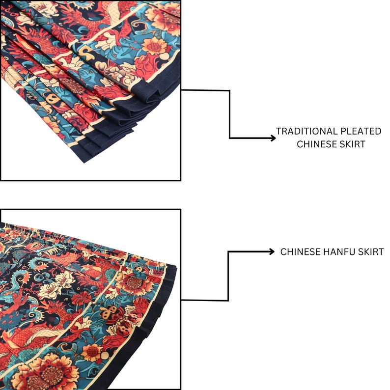 Traditional Chinese Skirt Pleated Horse Face Skirt Mamianqun Chinese ...