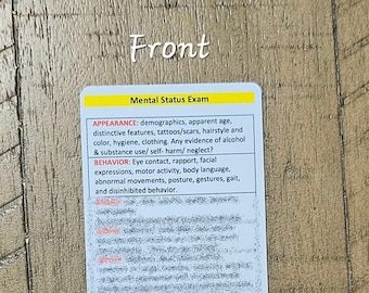 Mental Status Exam MSE / Ims/ AWOL/ ECT/ Psychiatric /mental Health ...