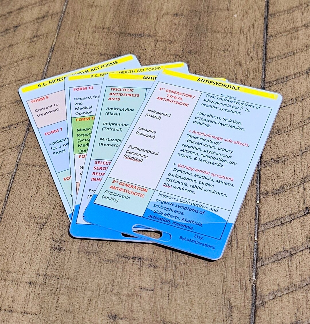 Antipsychotics / Antidepressants / B.C. Mental Health Act Forms ...