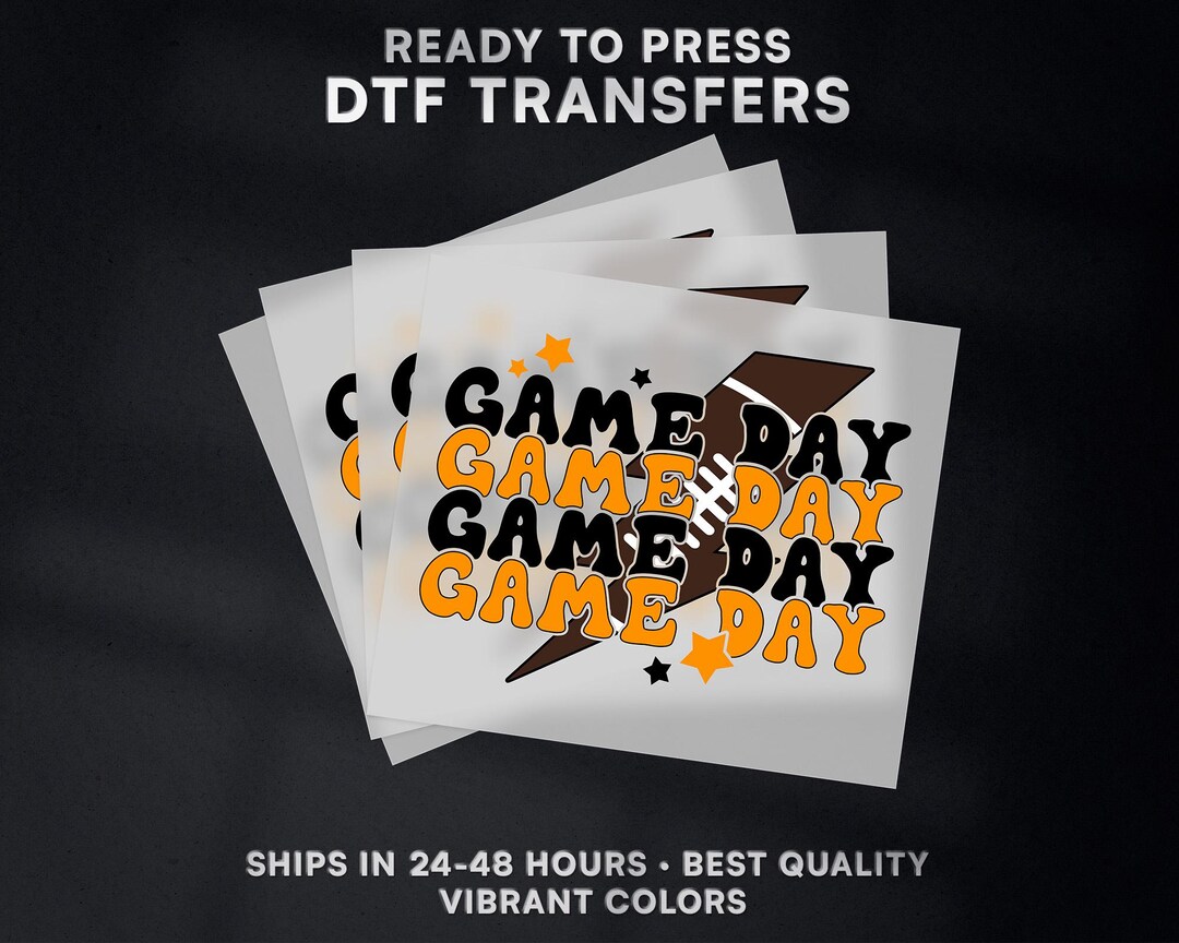 Football Season Ready to Press DTF Transfer | Football DTF Transfer ...