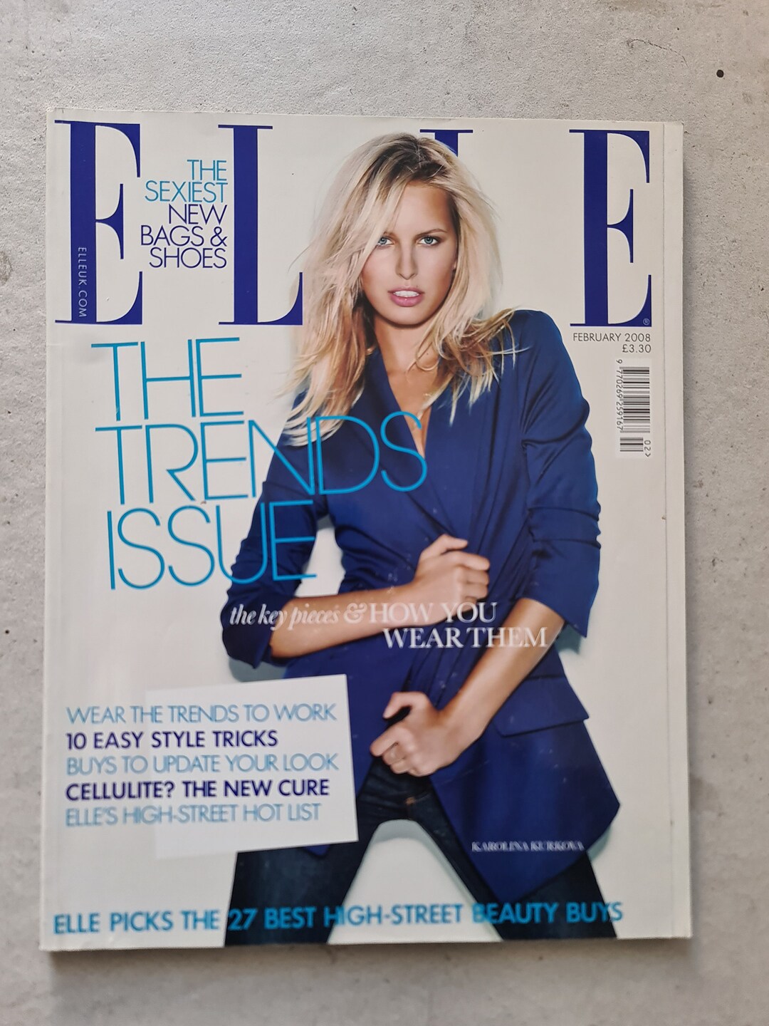 Elle Magazine 2008, Sienna Miller Cover - Etsy
