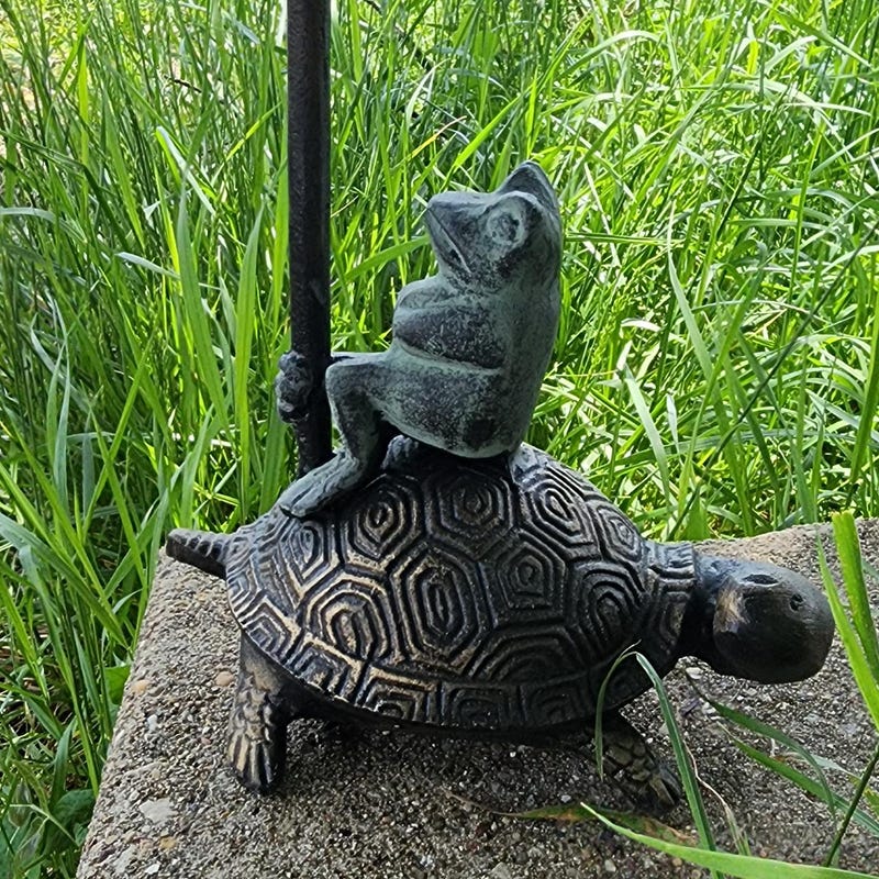 Frog Garden Decor Statues - Etsy