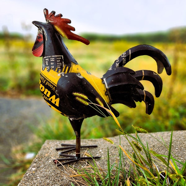 Metal Rooster - Etsy