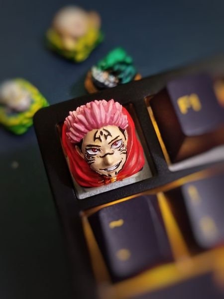 Sukuna Artisan Keycap - Etsy