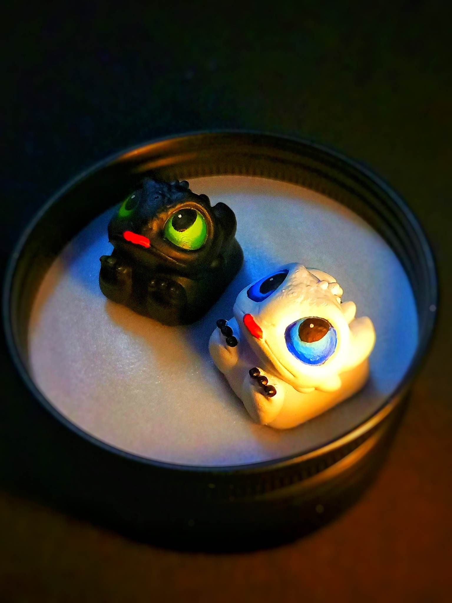 Toothless/night Fury Artisan Keycap - Etsy