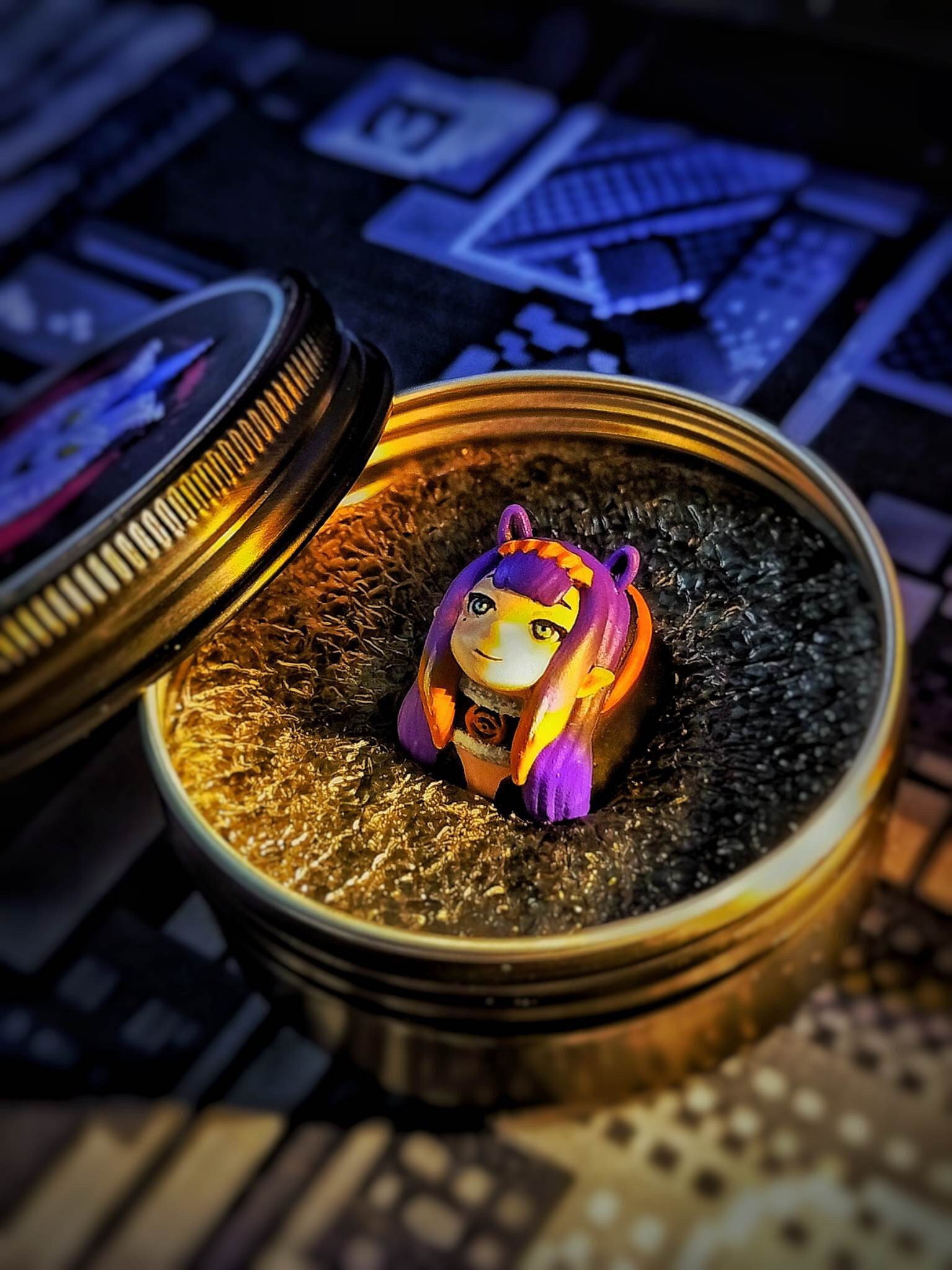 Custom Artisan Keycap by Moon Factory - Etsy