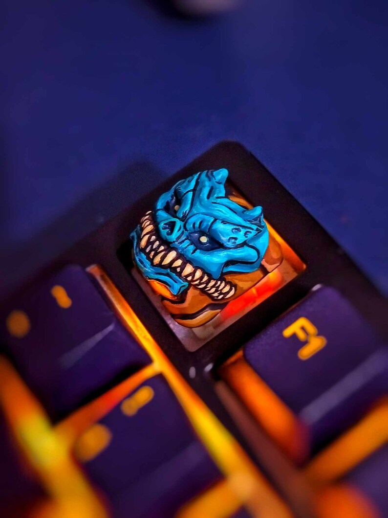 Kaiju No. 8 Artisan Keycap - Etsy