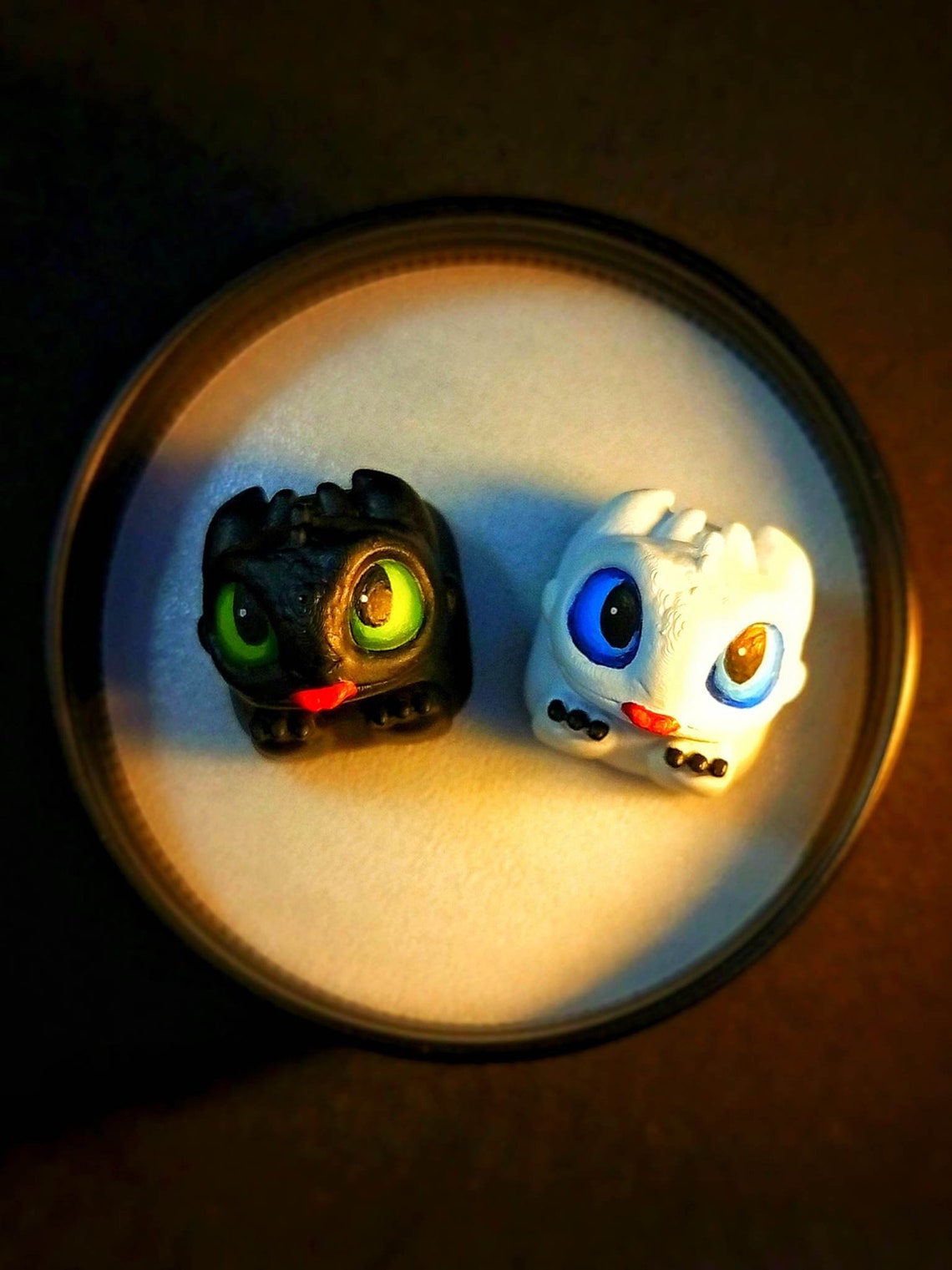 Toothless/night Fury Artisan Keycap - Etsy