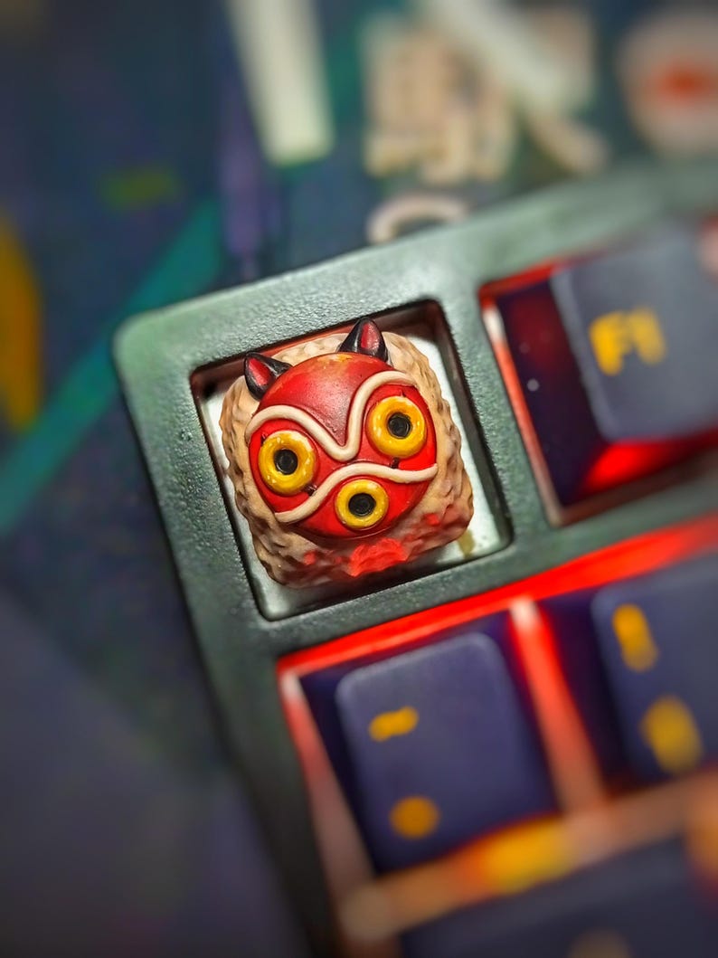 Studio Ghibli-inspired Artisan Keycaps - Etsy