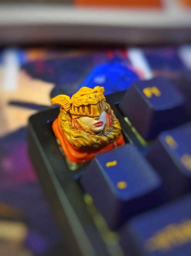 Malenia elden Ring Artisan Keycap - Etsy
