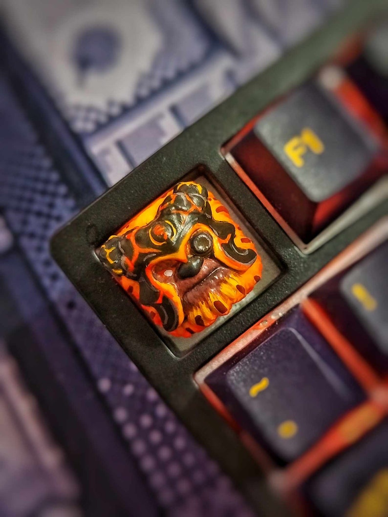 Earthshaker DOTA 2 Artisan Keycap - Etsy