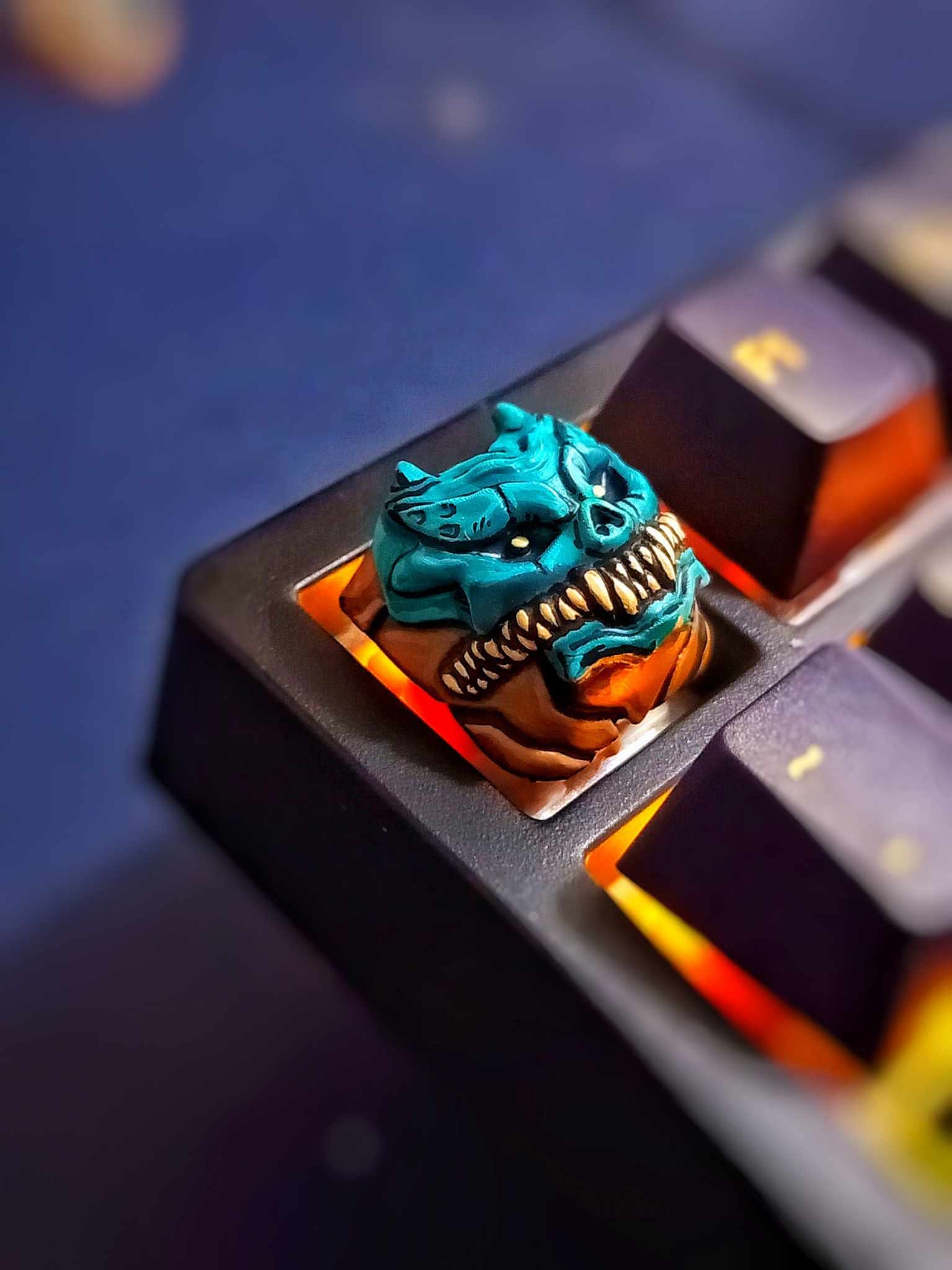 Kaiju No. 8 Artisan Keycap - Etsy