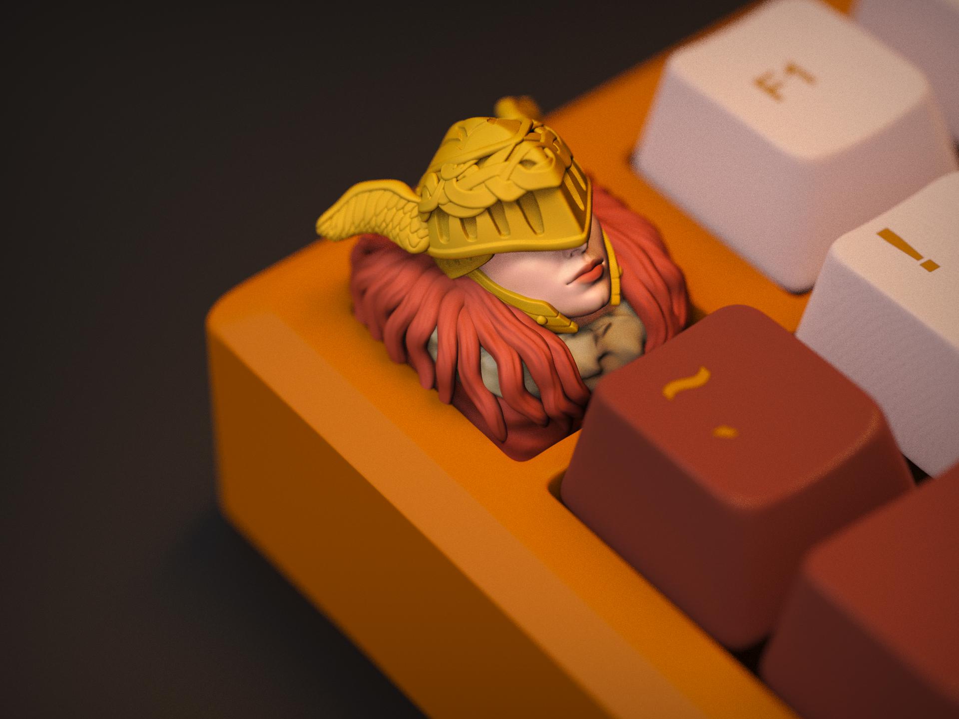 Malenia elden Ring Artisan Keycap - Etsy