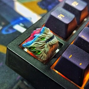 Morphling (darktrench Stalker) Artisan Keycap - Etsy