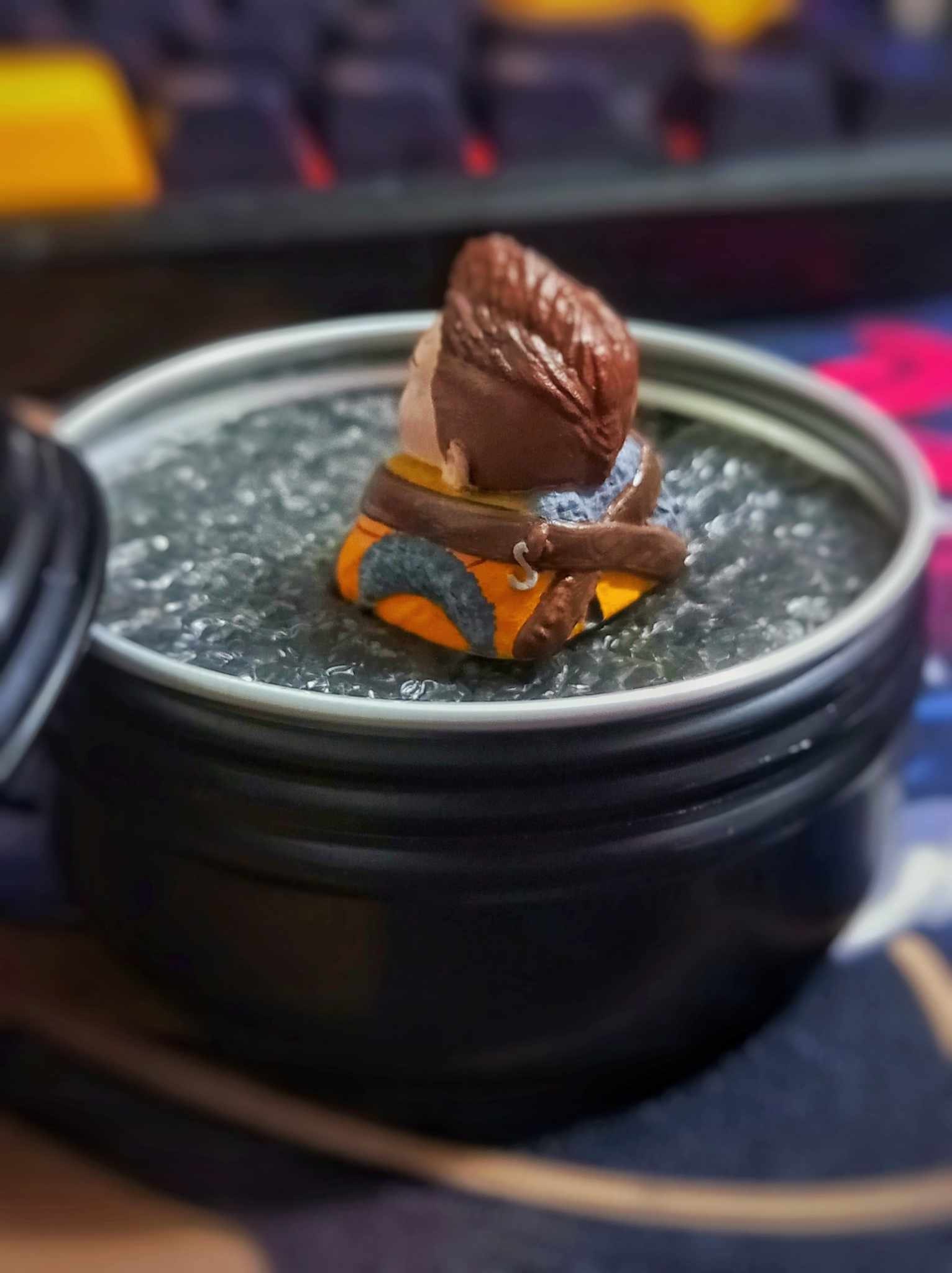 Kratos/atreus (god of War) Artisan Keycap - Etsy