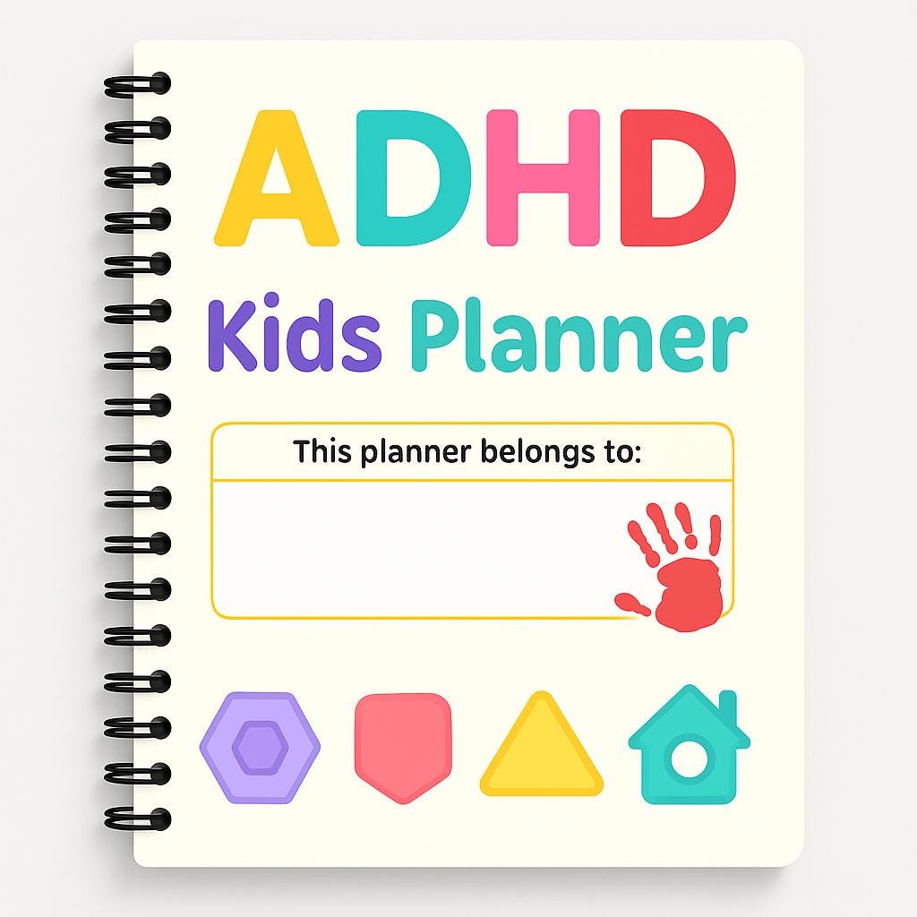 Adhd Kids Planner: Empowering Routines for Focused Minds - Etsy